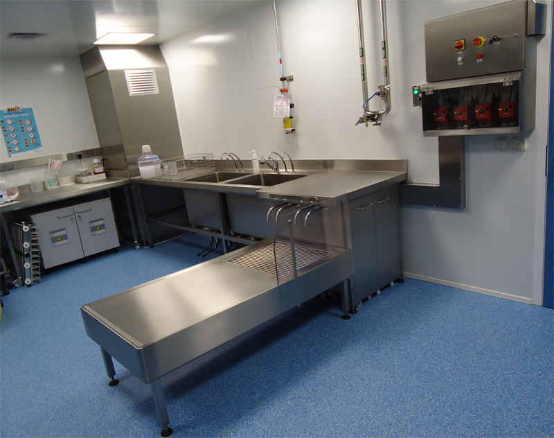 Mobilier de laboratoire – CONCEPT-INOX